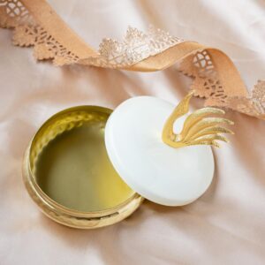 Swan Storage Jar – PinkribbonShop